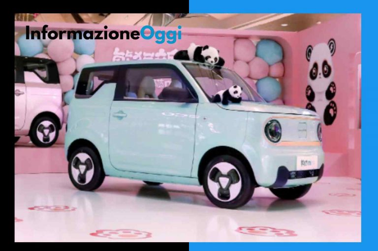 Nuova Panda Mini EV: costa meno di 6.000 euro e ha un look cinese